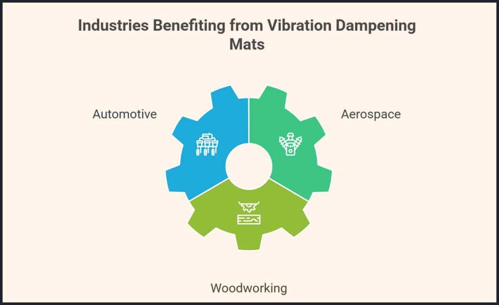 Lathe Vibration Dampening Mat for Smooth Turning