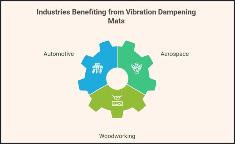 Lathe Vibration Dampening Mat for Smooth Turning