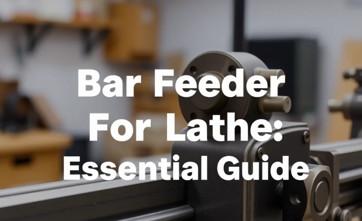 Bar Feeder For Lathe: Essential Guide