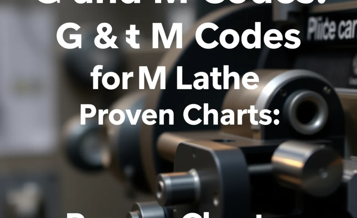 G and M Codes for Lathe: Proven Charts