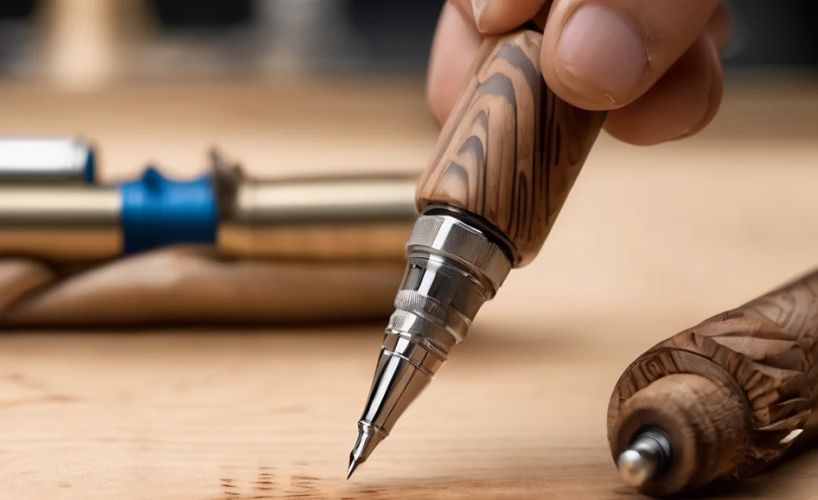 How To Turn Pens On A Wood Lathe: Easy Step-By-Step Guide