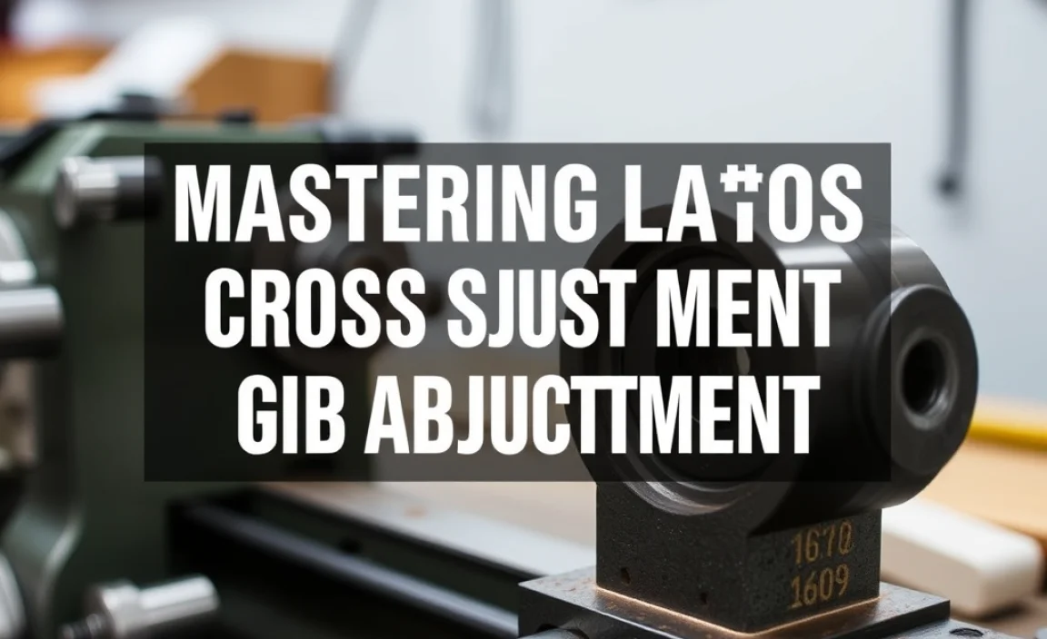 Lathe Gibs Adjustment Procedure: Step-By-Step Guide