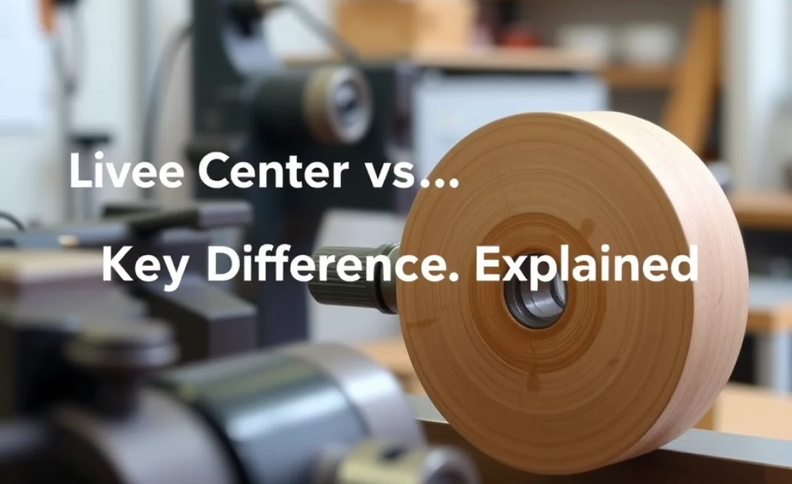 Live Center Vs Dead Center In Lathe: Key Differences Explained