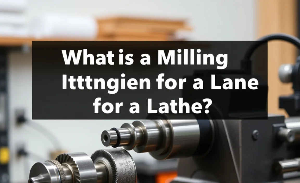 Milling Attachment For Lathe: Essential Guide