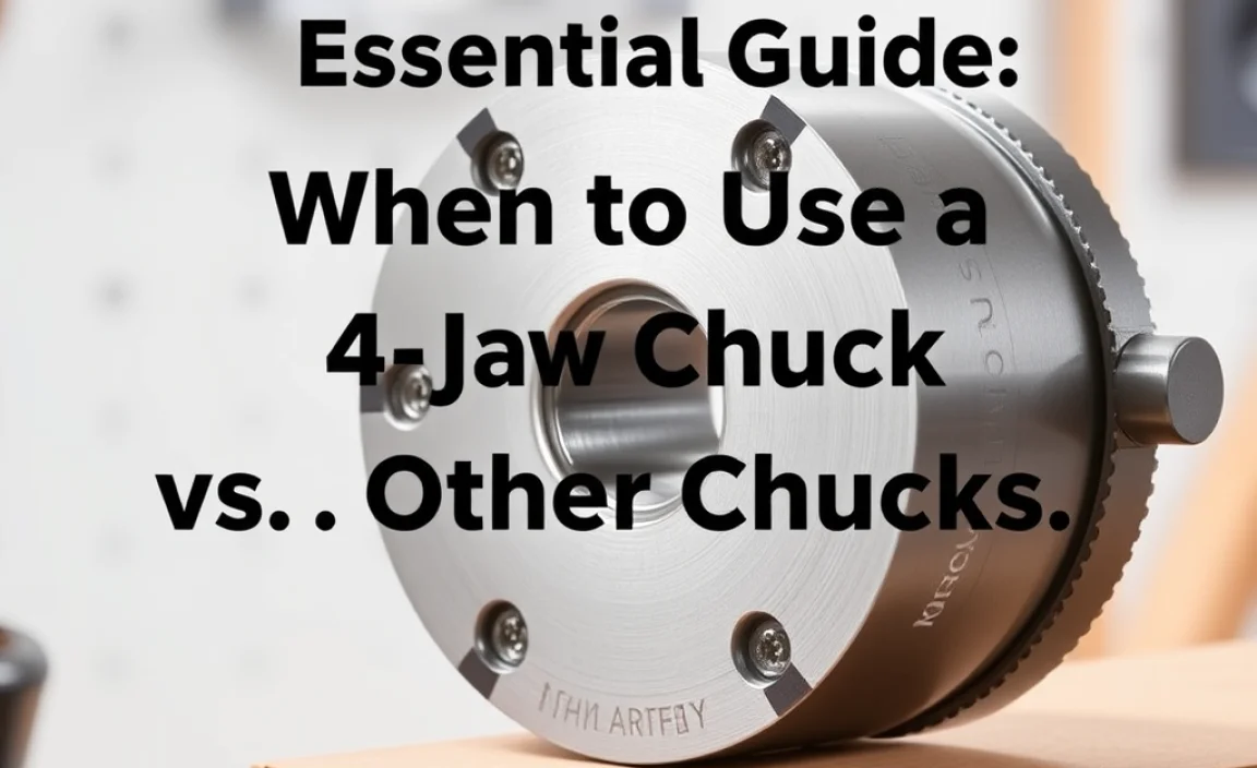 4 Jaw Chuck For Lathe: Essential Guide
