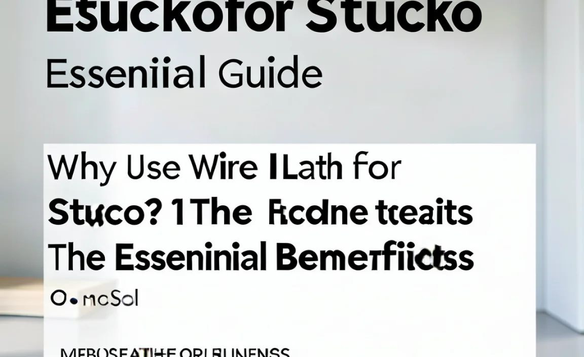 Wire Lath for Stucco: Essential Guide